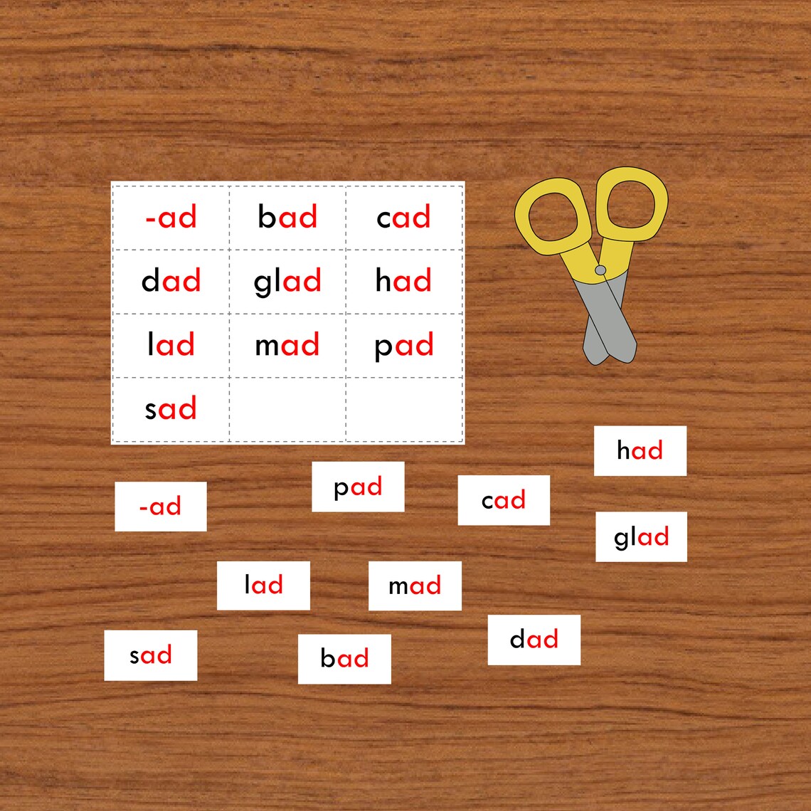 500+ Word Family Flashcards | Printable Phonics & Sight Words | 78 ...