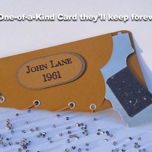 Gun Birthday Card and Personalized Holster, Unique Handmade Birthday ...