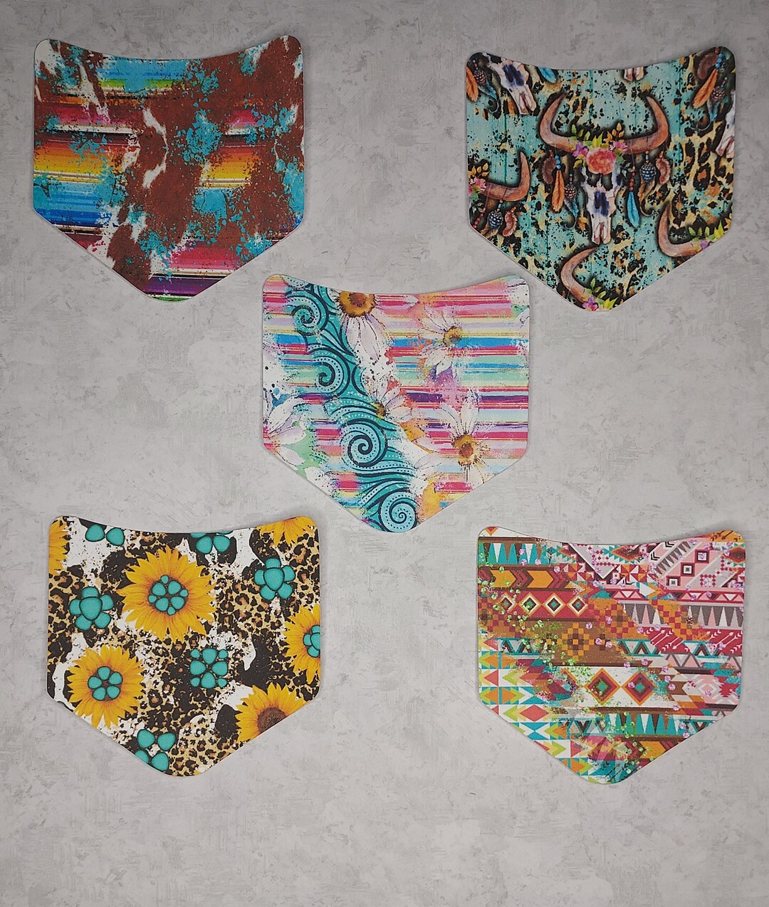 Pocket Cardstock Cutouts (set 4) - Etsy