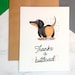 Thanks a Buttload Thank You Card | Funny Greeting Card | Cheeky Card ...