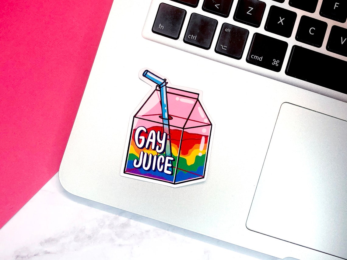 3-pc LGBT Sticker Set Gay Juice Gay AF Gay Agenda | Etsy Canada