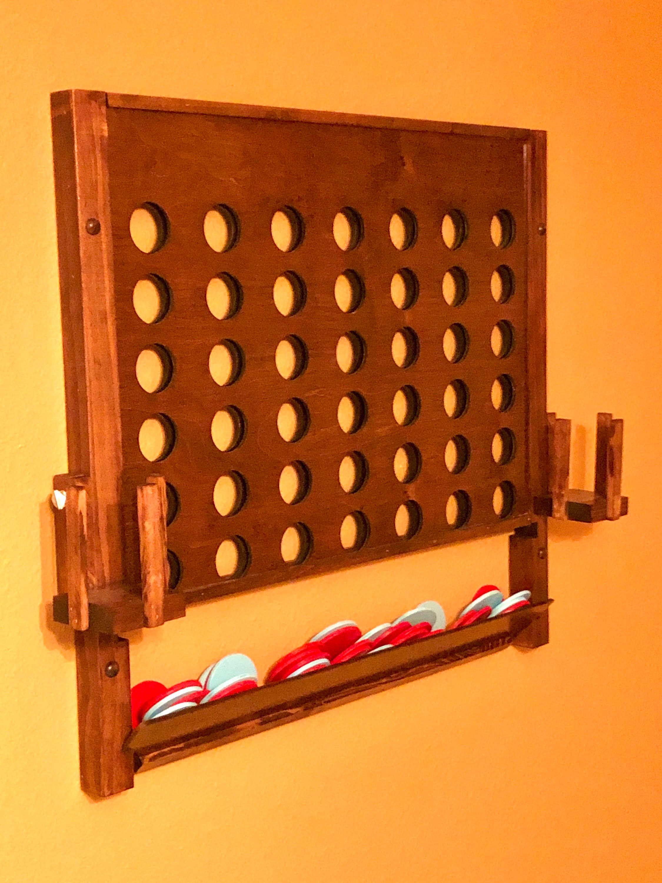 Wall Mounted CONNECT 4 Game - Etsy