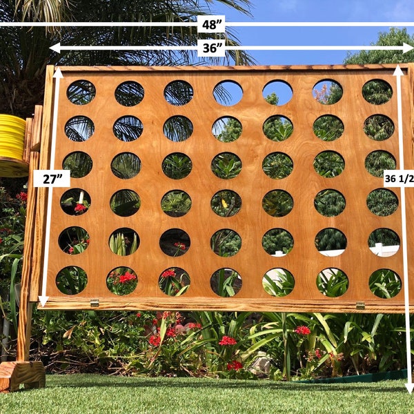 Giant Connect Four - Etsy