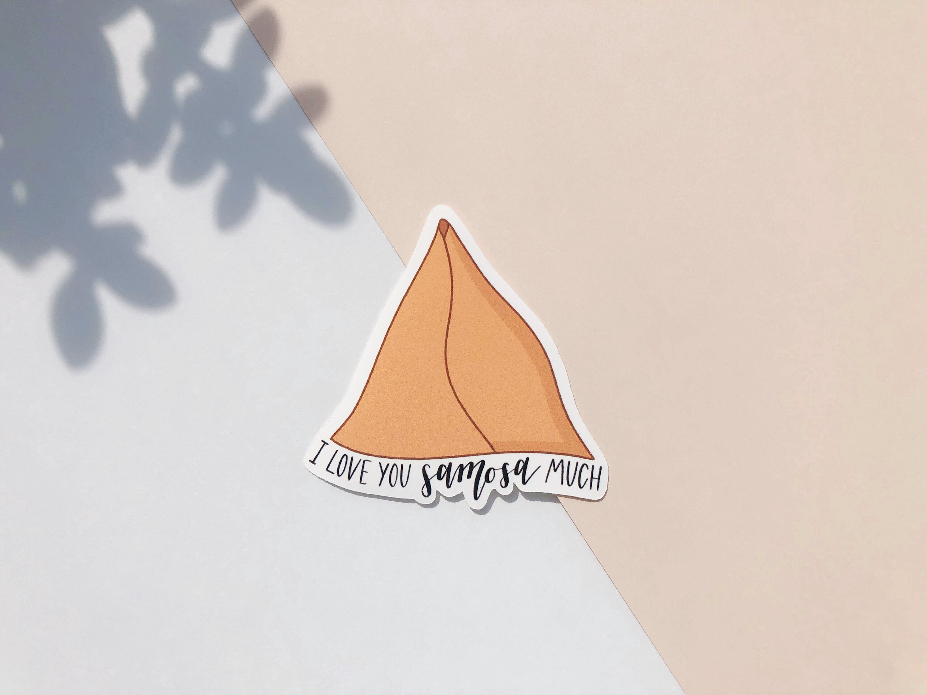 I Love You Samosa Much Die Cut Sticker Bullet Journal - Etsy