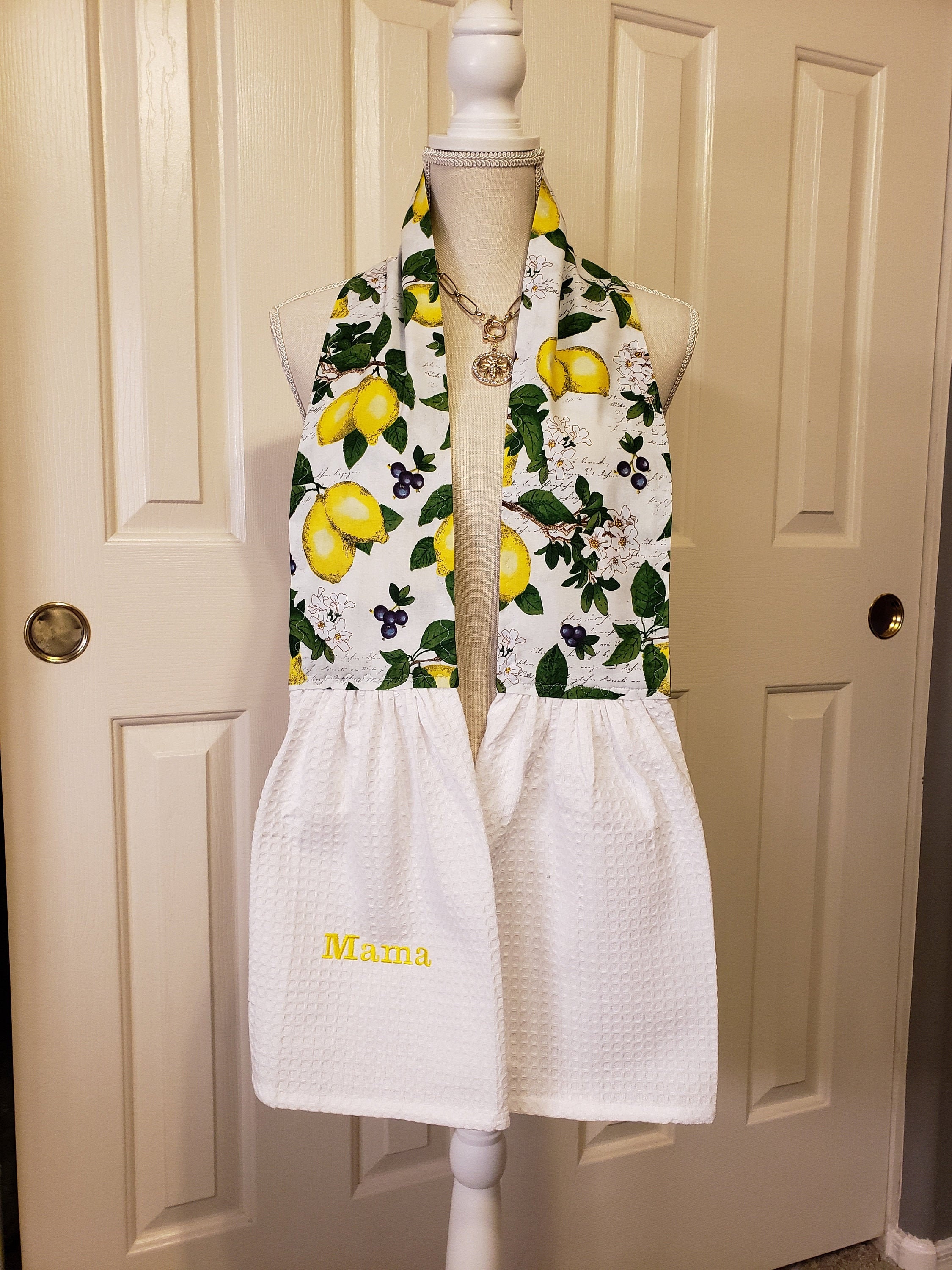 Personalized Kitchen Scarf - Etsy