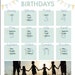 Custom Birthday Calendar | Celebration Calendar | Anniversary Calendar ...