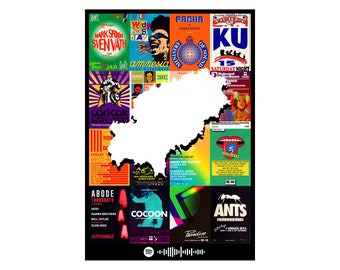 Ibiza Rave Poster: 1980's 2019 V2 - Etsy