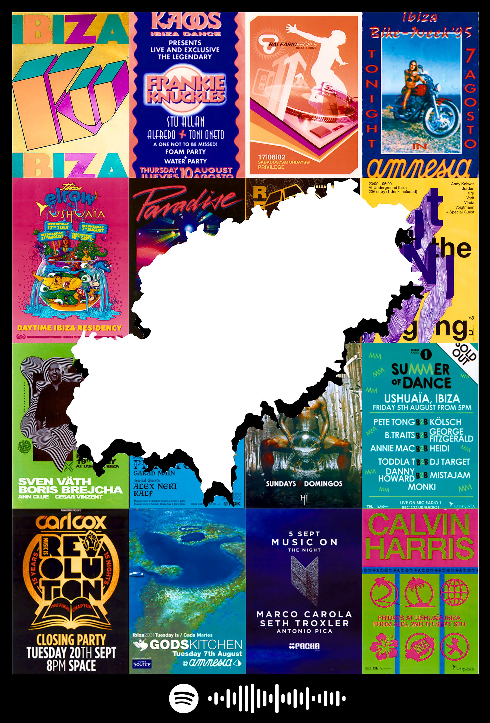 Ibiza Rave Poster: 1980's 2019 V2 - Etsy