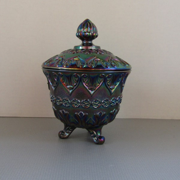 Fenton Glass Box With Lid - Etsy