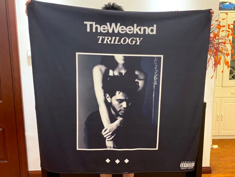 The Weeknd Trilogy Album Large Tapestry Banner | Etsy