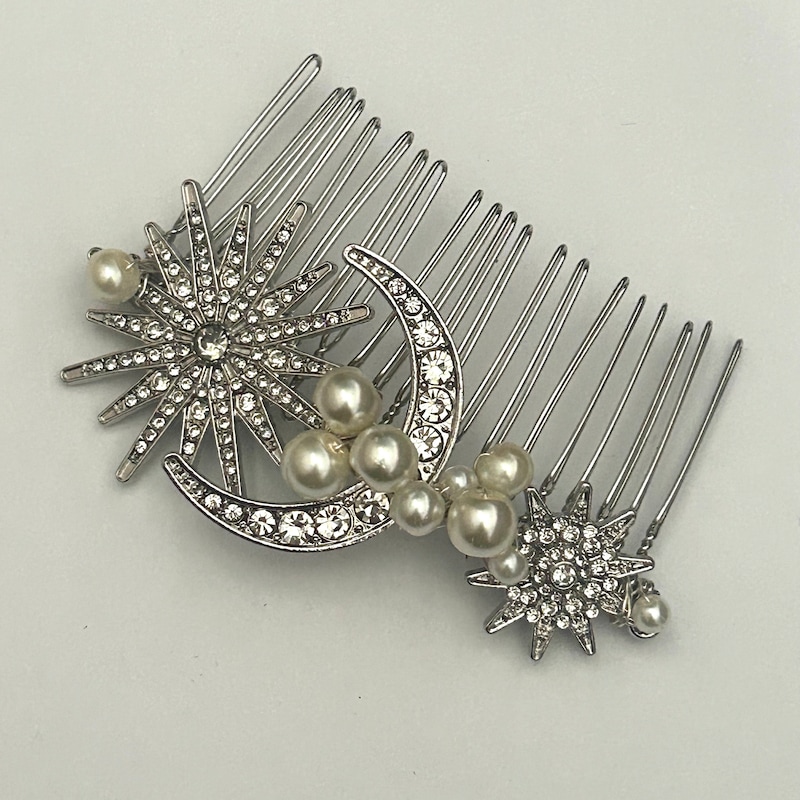 Bridal Comb Moon - Etsy UK