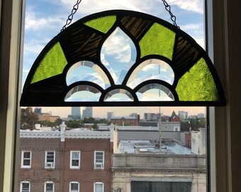 Glass Half Circle - Etsy