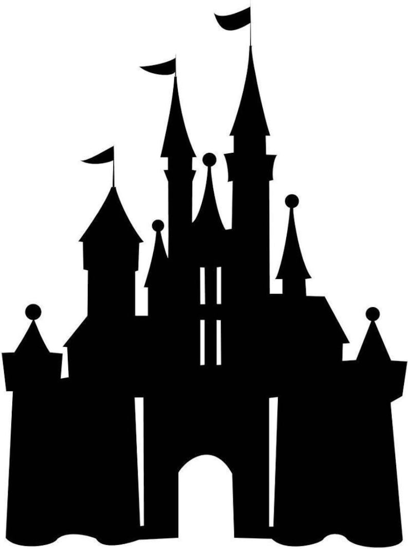 Princess Castle Decal, Castle Decal, Car Decal, Personalization - Etsy