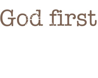 God First - Etsy