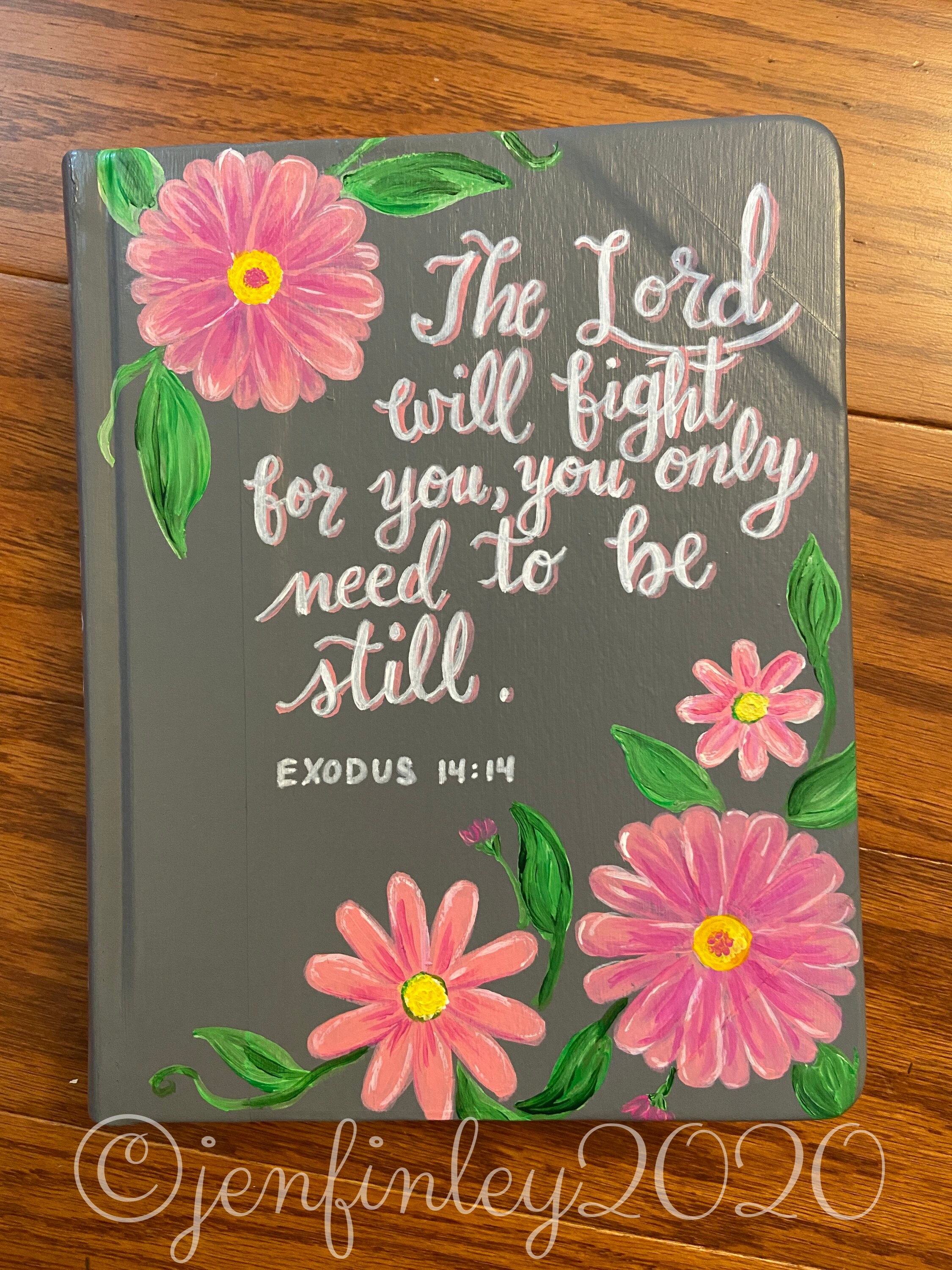 Custom Hand Painted Bible - Etsy