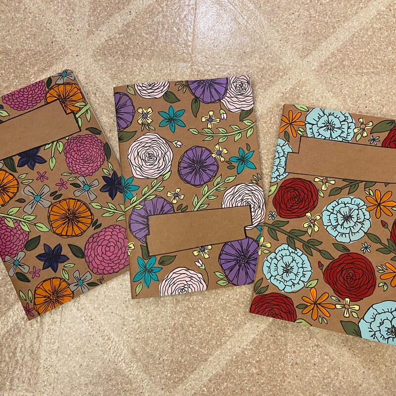 Painted Journal - Etsy