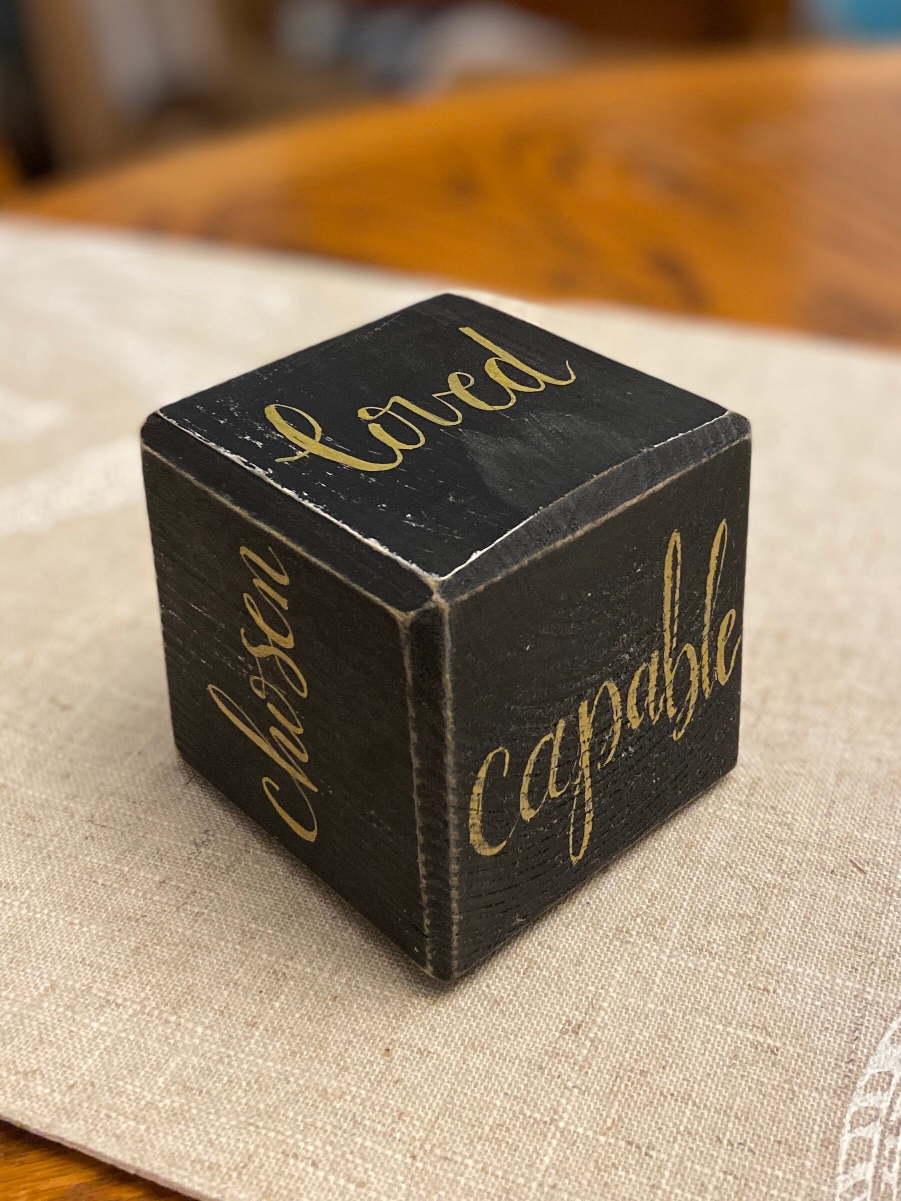 Affirmation Cube - Etsy