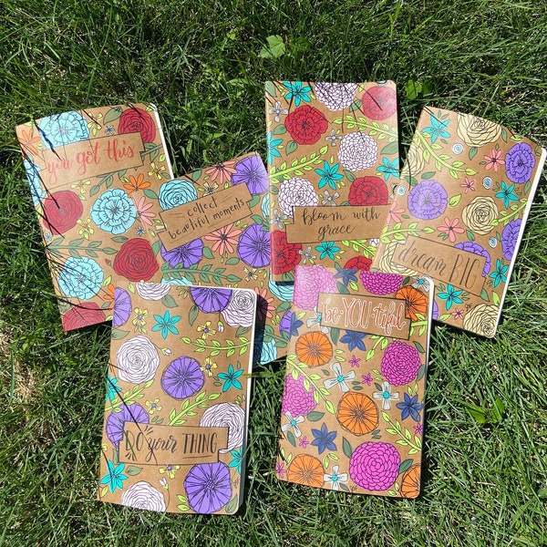 Painted Journal - Etsy