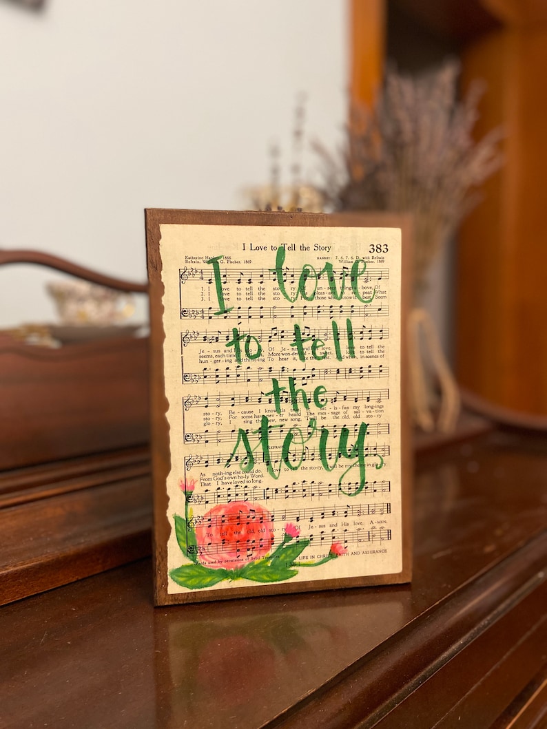 Hymnal Art - Etsy