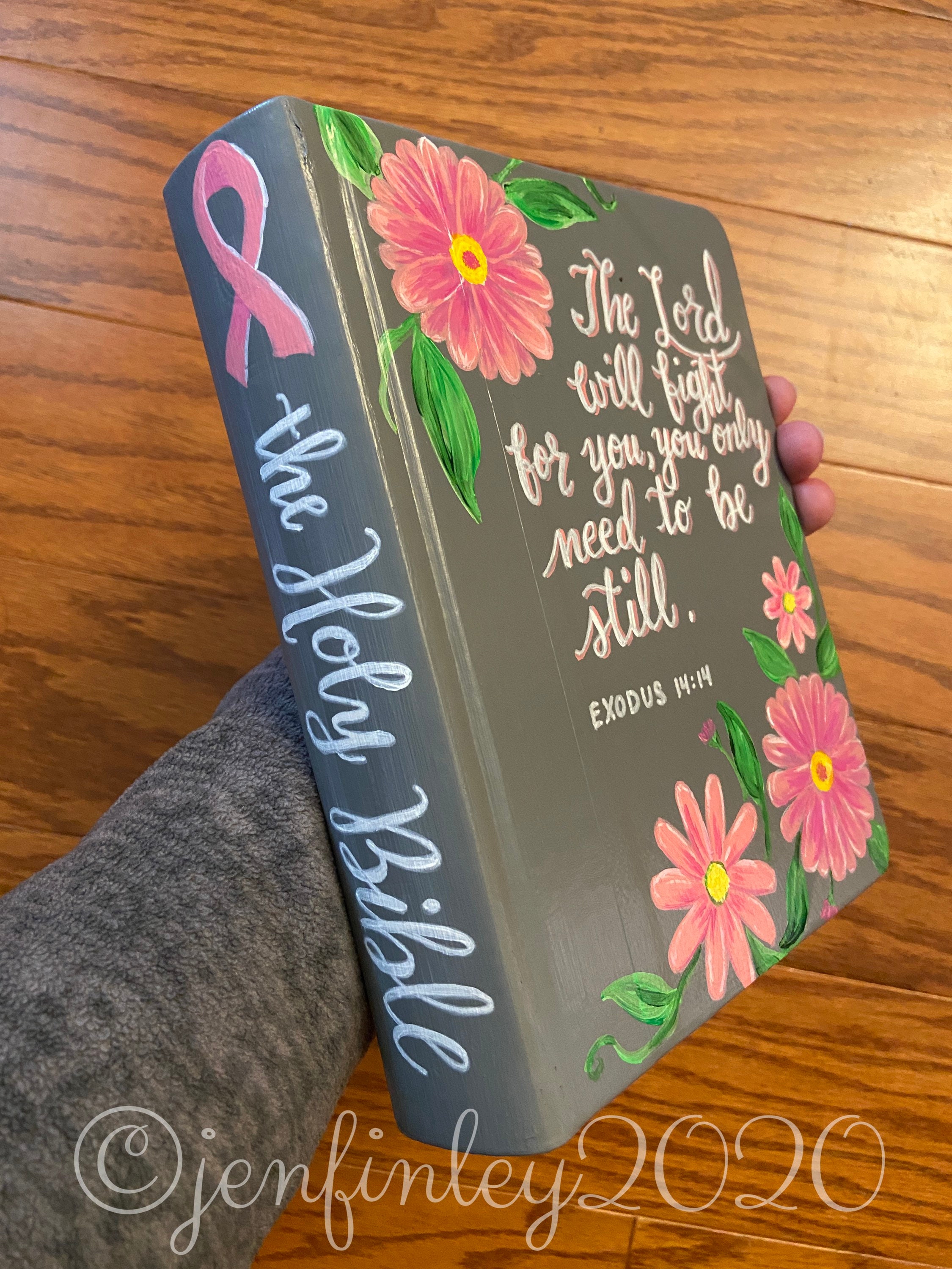 Custom Hand Painted Bible - Etsy
