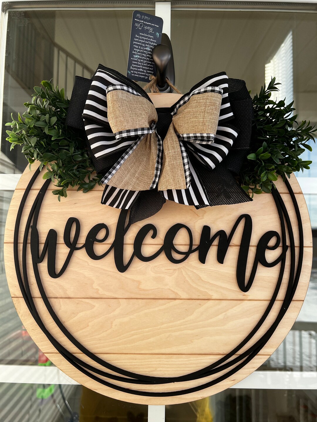 Welcome Country Door Hanger | Laser Cut | Welcome Door Hanger | Gift - Etsy