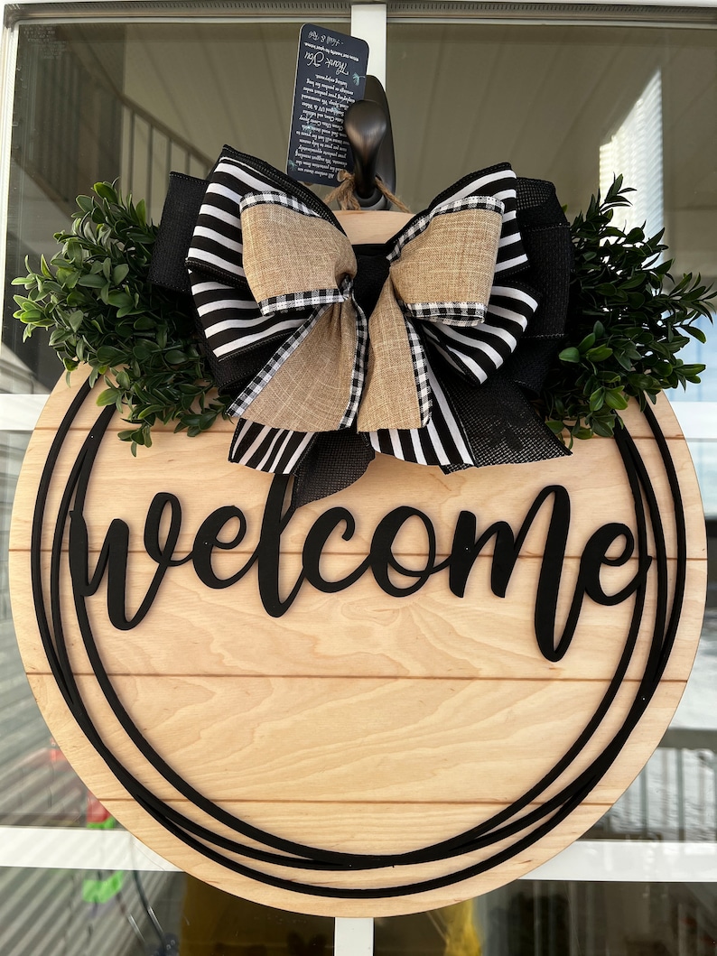Welcome Country Door Hanger | Laser Cut | Welcome Door Hanger | Gift - Etsy