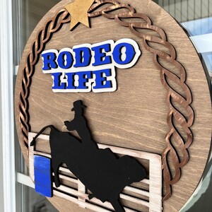 Horse Door Hanger | Laser Cut | Rodeo Door Hanger | Rodeo Life - Etsy