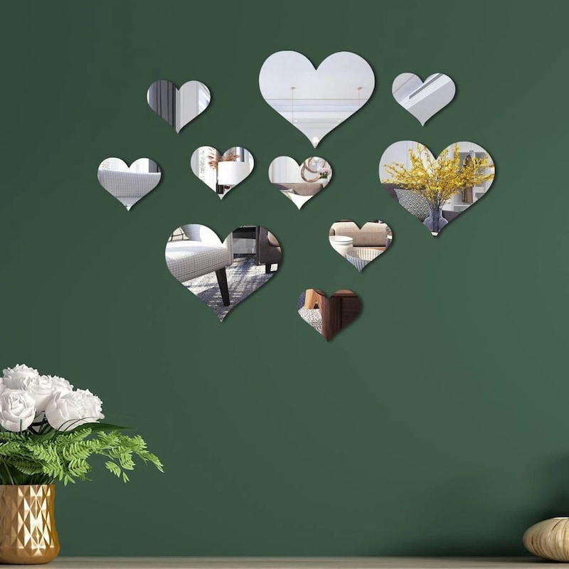 Heart Shaped Mirror - Etsy