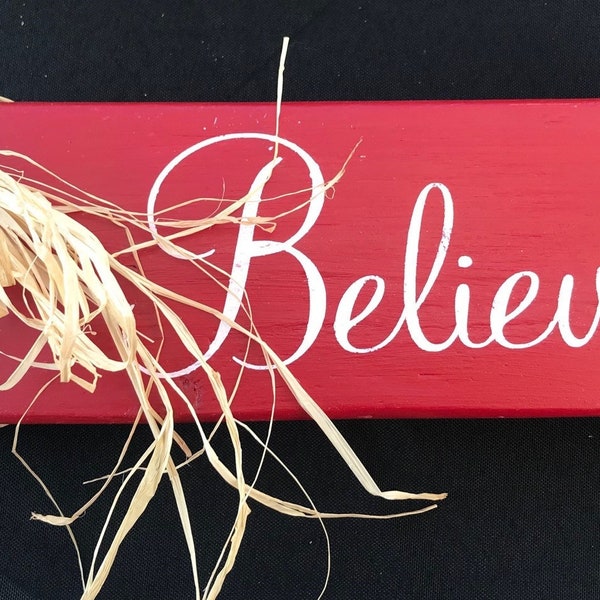 Believe Blocks - Etsy
