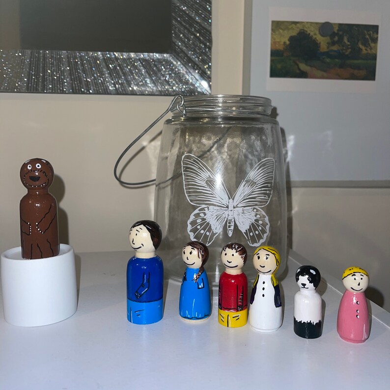 Were Going on a Bear Hunt peg Dolls - Etsy