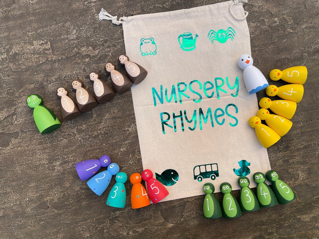 Nursery Rhyme Bundle, Nursery Rhymes, Nursery Rhyme Gifts, Christening ...