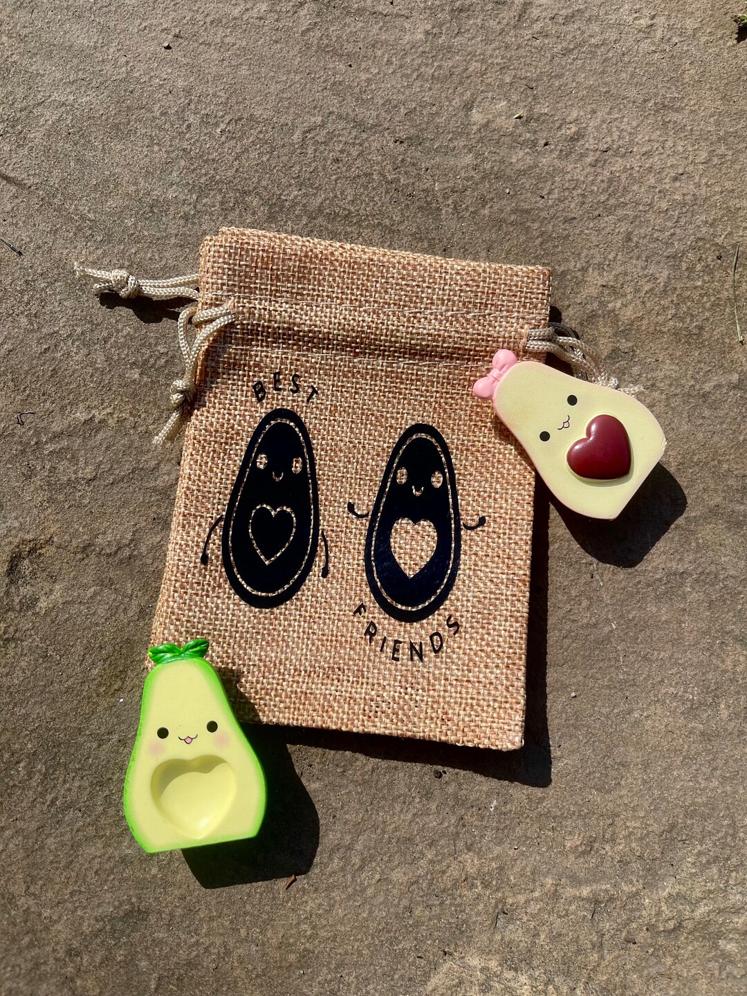 Best Friend Gift for Friendship Cute Avocado Present With Love ...