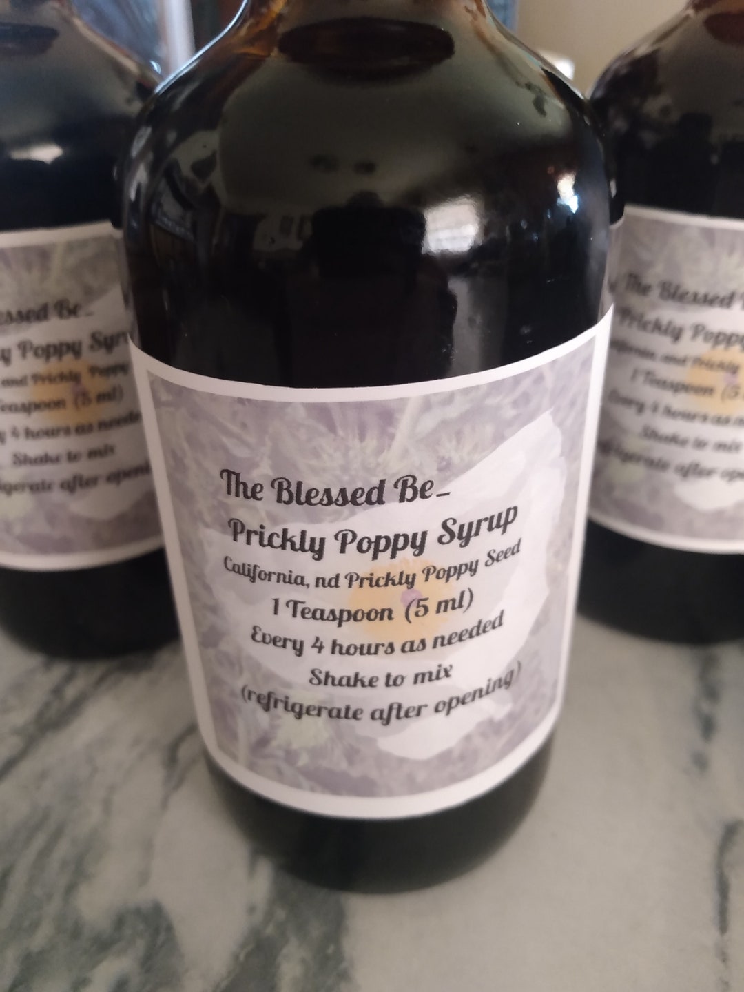 Prickly Poppy Syrup - Etsy