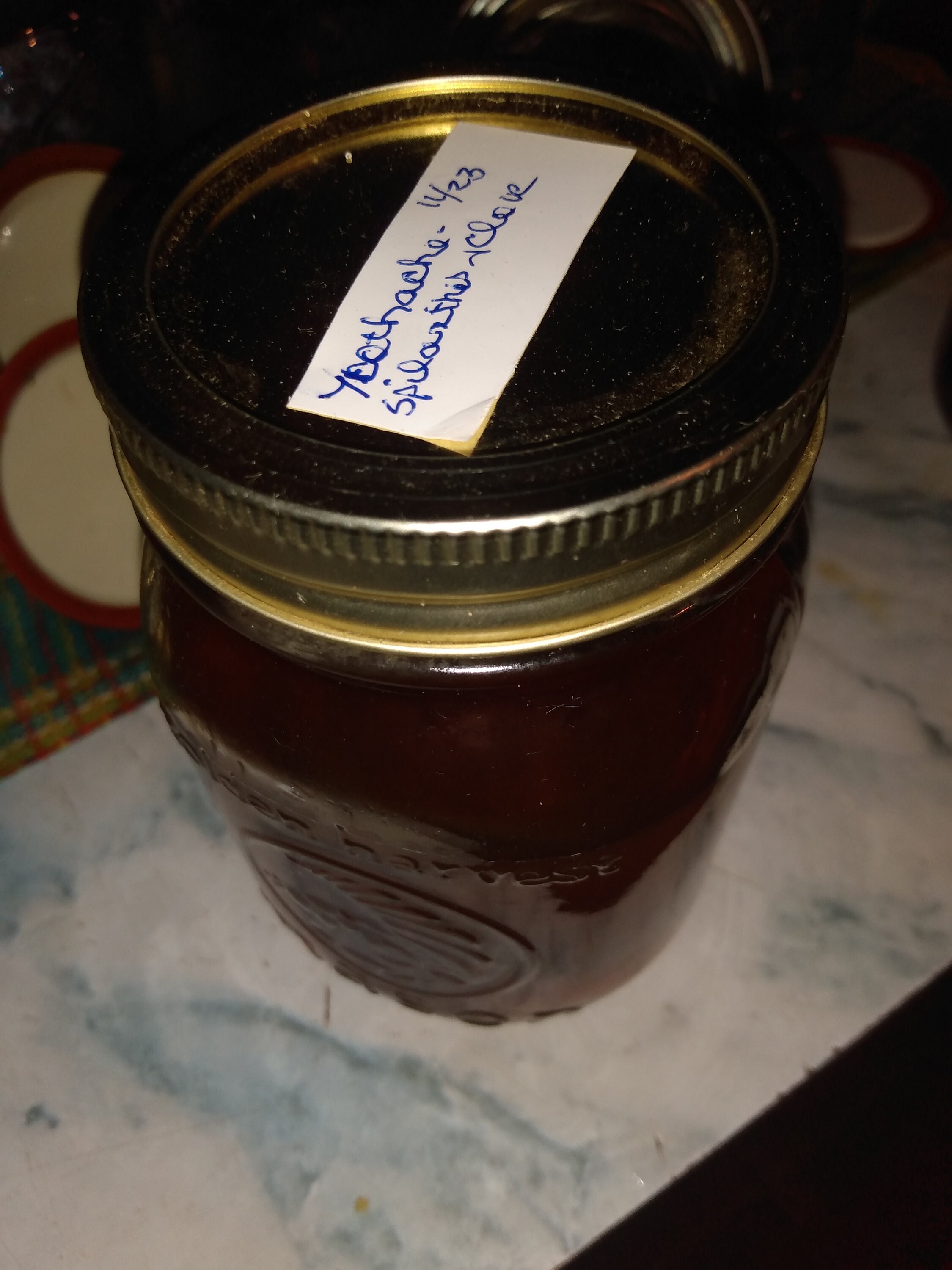 Toothache Tincture - Etsy