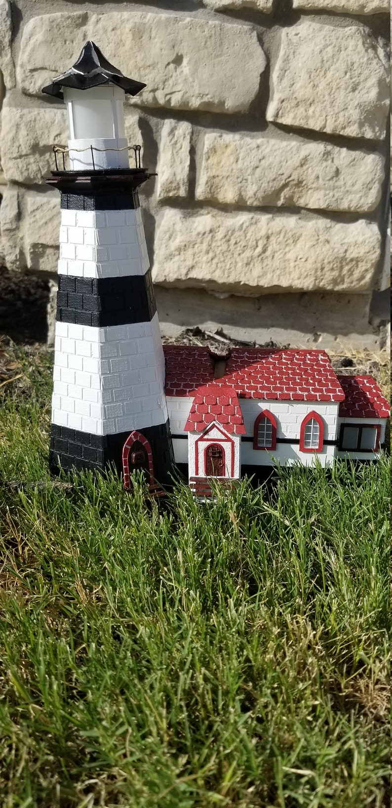 Handcrafted Decorative LED Lighthouses - Etsy