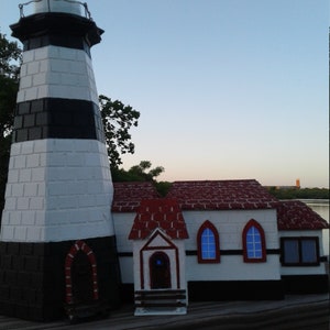 Handcrafted Decorative LED Lighthouses - Etsy