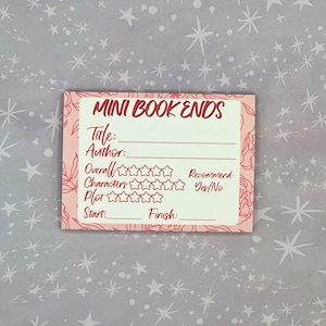 Book Review Post-it® Notes, Bookish Notepad for Book Lover, Book ...