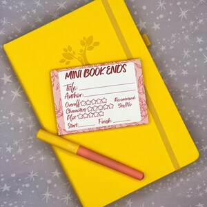 Book Review Post-it® Notes, Sticky Notes for Reading Lover - Etsy