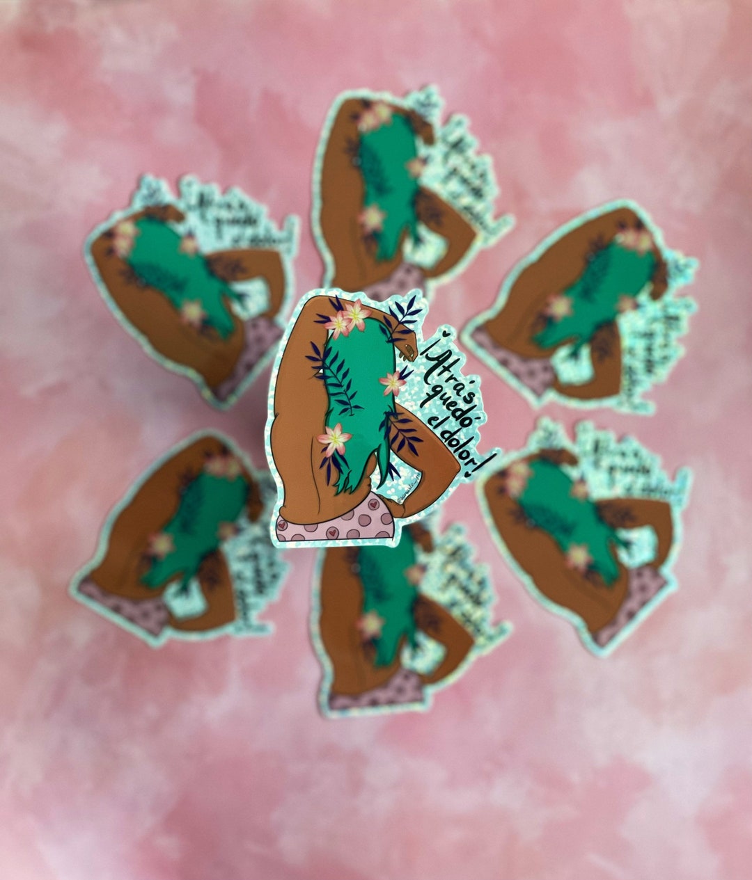 Atrás Quedó El Dolor Sticker/pegatina - Etsy