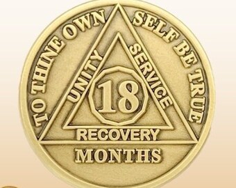 18 Month Aa Coin - Etsy
