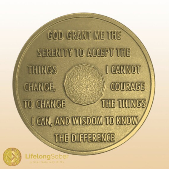 Alcoholics Anonymous Coins