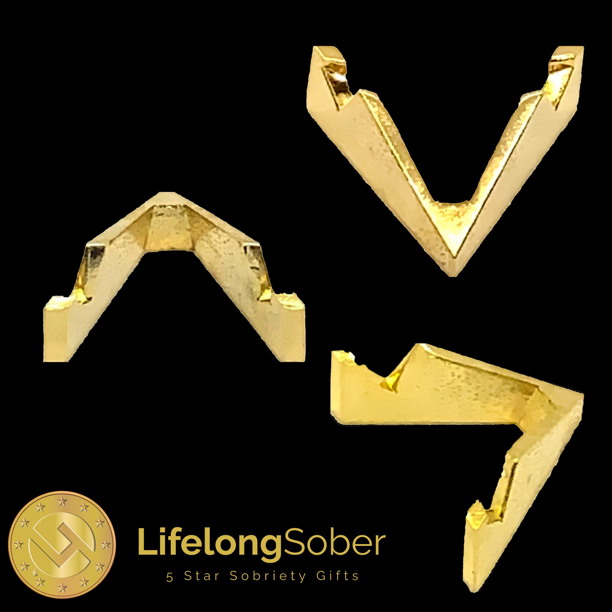 Classy Tri-plated Sobriety Coin AA, Alcoholics Anonymous, Narcotics ...