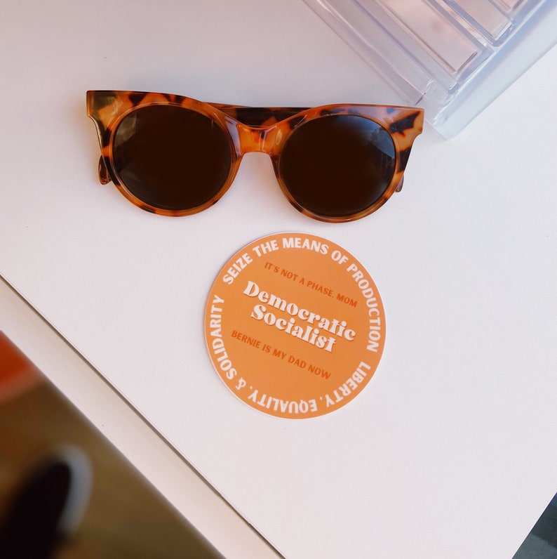 Socialism Sticker Bernie is My Dad Democratic Socialists - Etsy