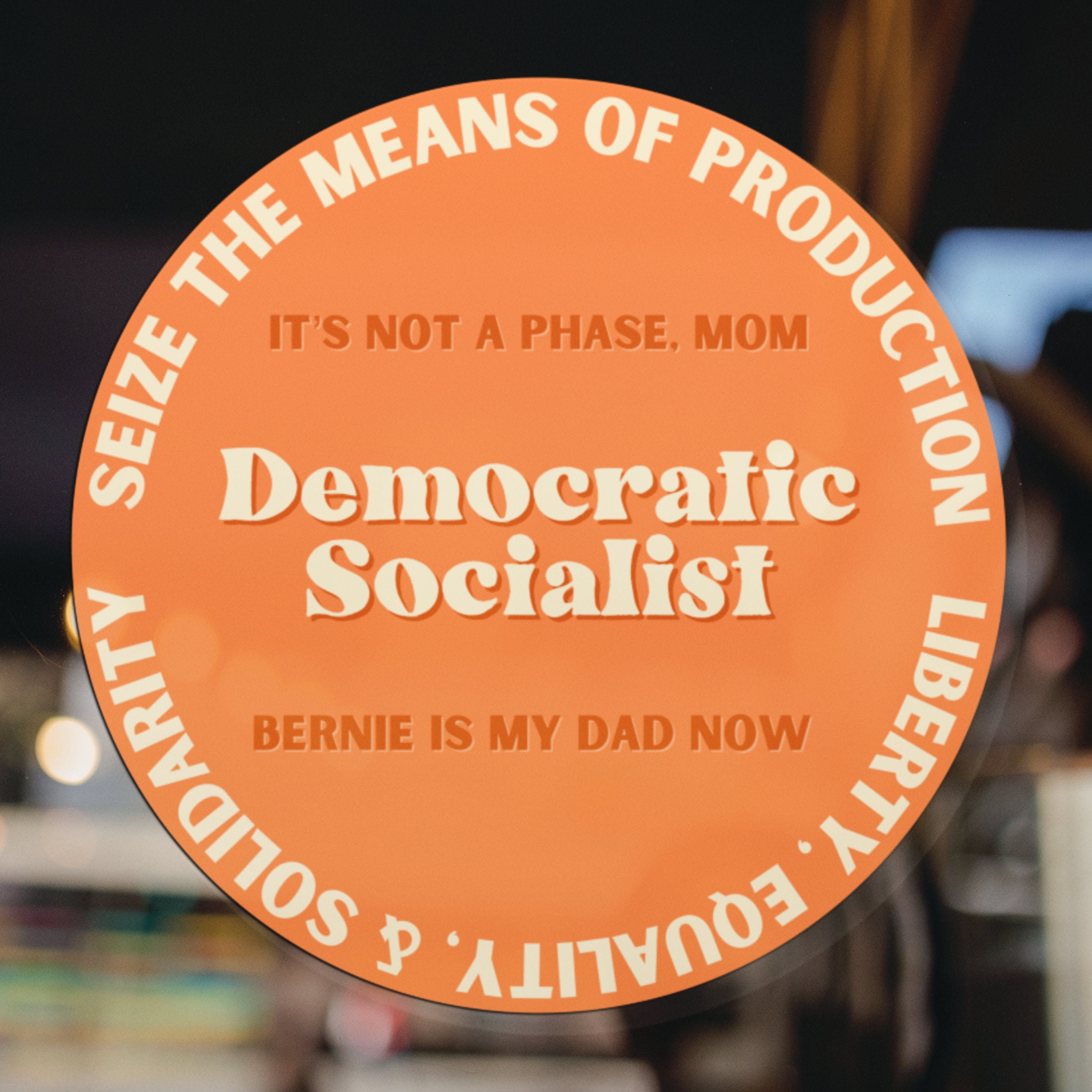 Socialism Sticker Bernie is My Dad Democratic Socialists - Etsy