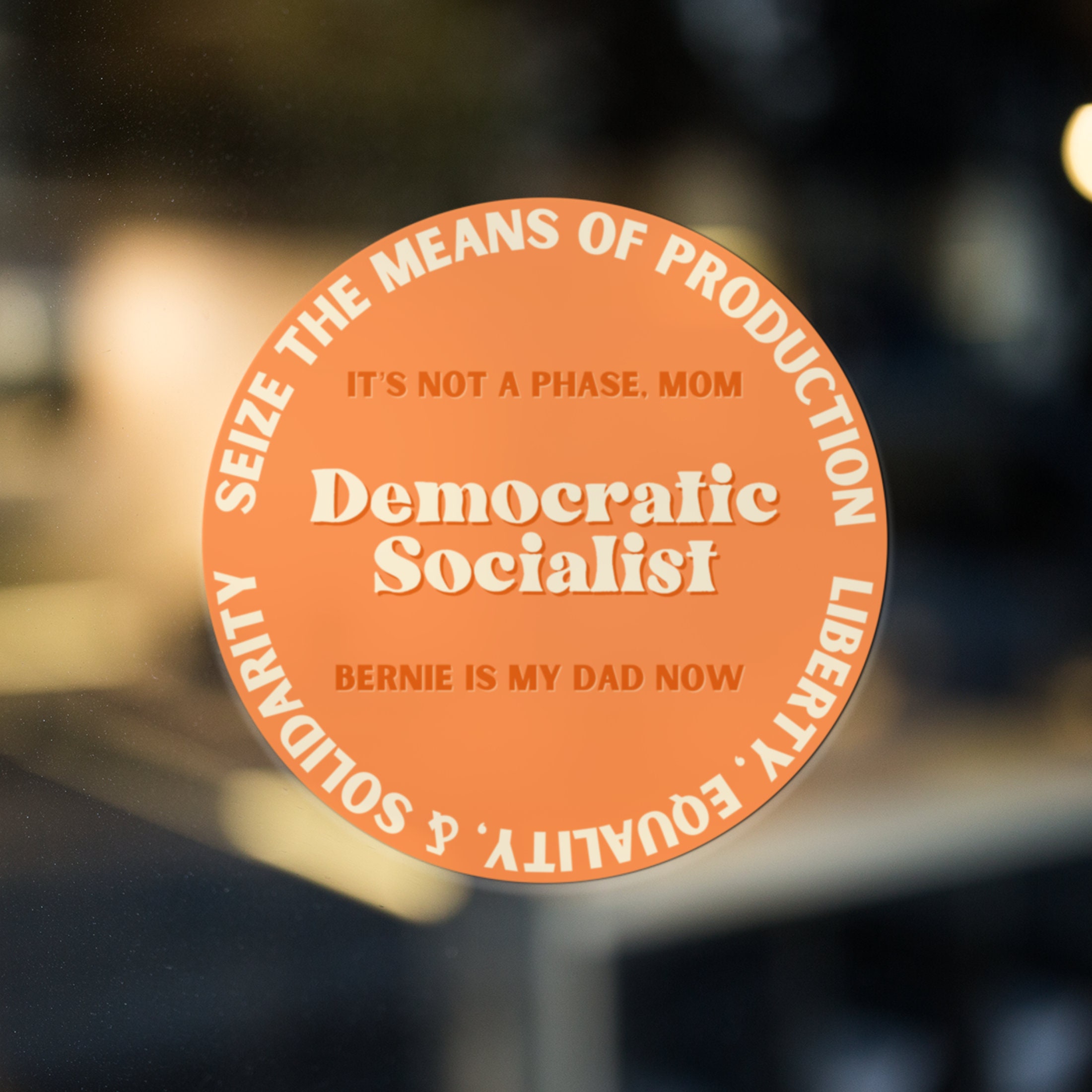 Socialism Sticker Bernie is My Dad Democratic Socialists - Etsy