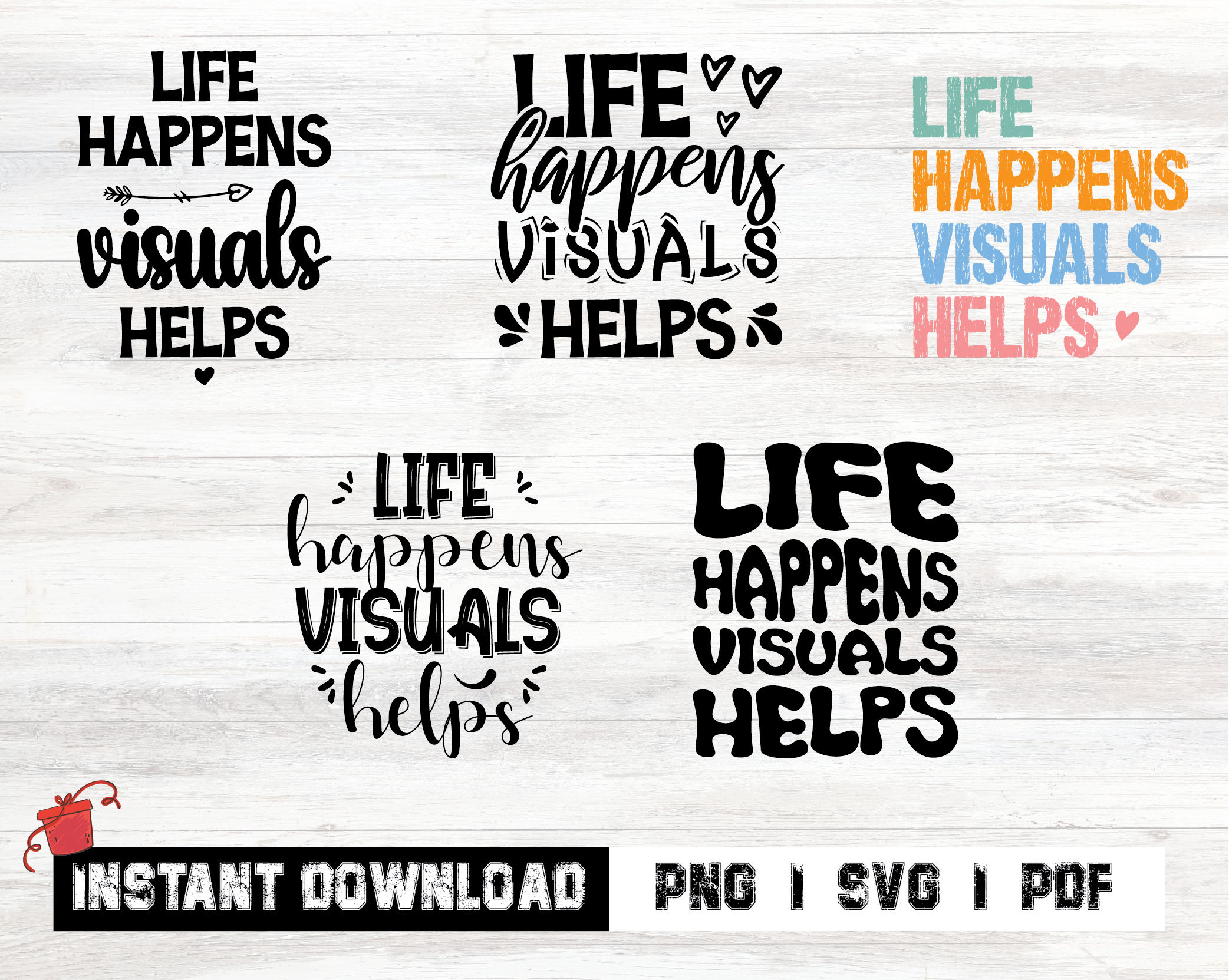 Life Happens Visuals Helps Svg Workout Motivation Svg - Etsy