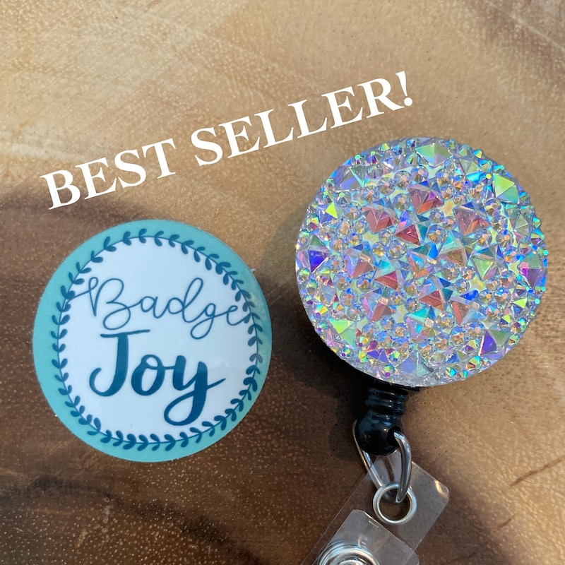 Funny Sparkly Badge Reels - Etsy