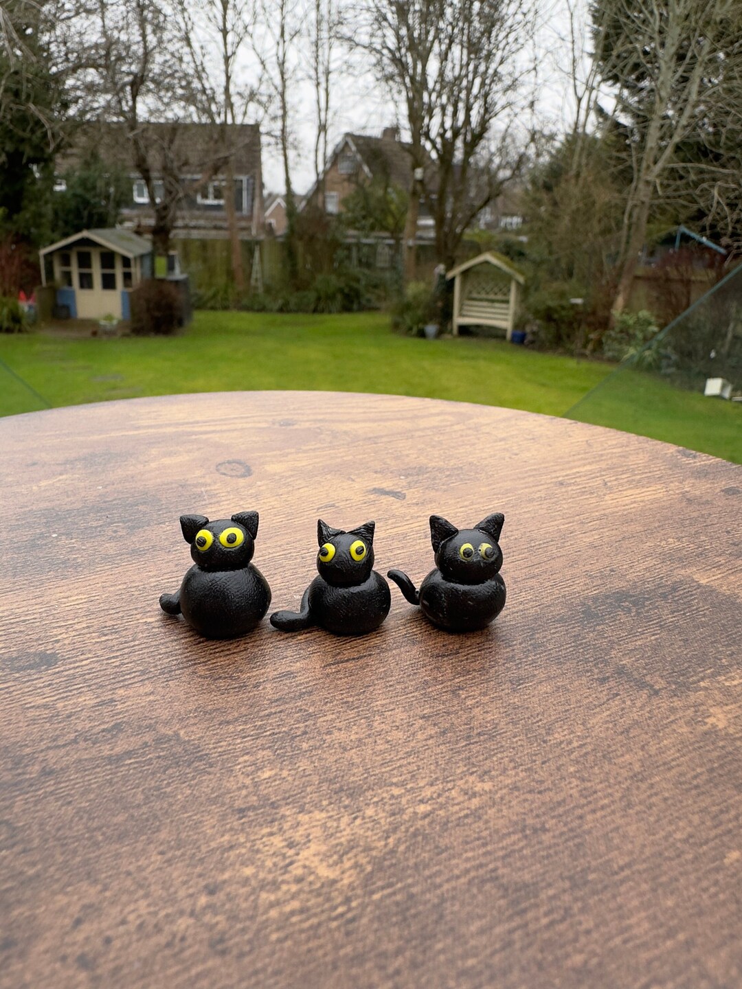 Good Luck Black Cat Gift Model Good Luck Charm - Etsy