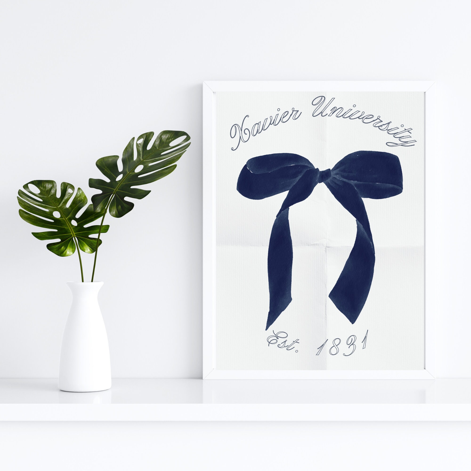 Xavier University - Let's Go X - Musketeers - Coquette - Bows - Bar ...