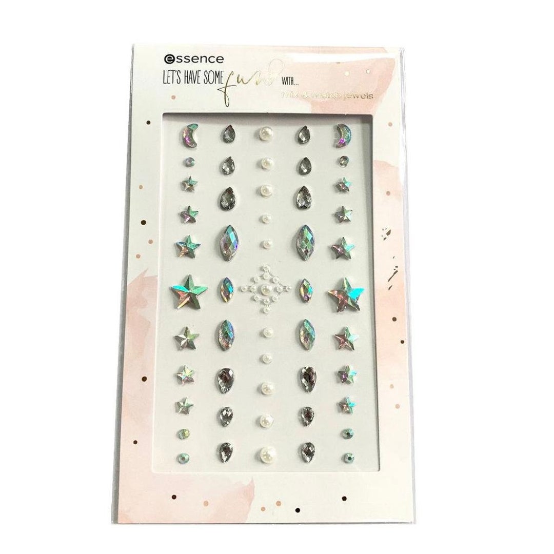 DIY Rhinestones Face Stickers Makeup, Star Diamond Circle Tear Drop ...